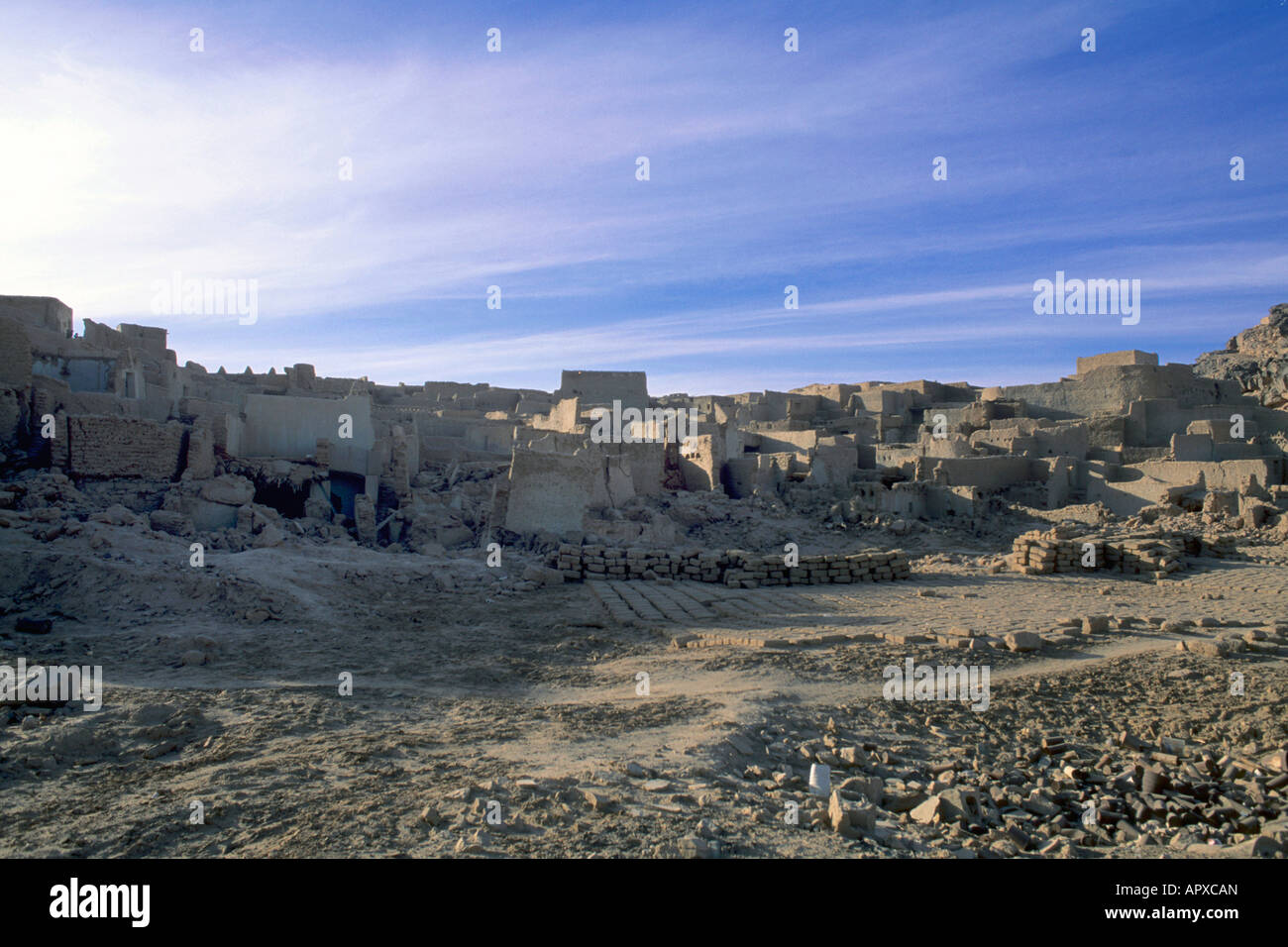 The old city of Ghat Stock Photo - Alamy
