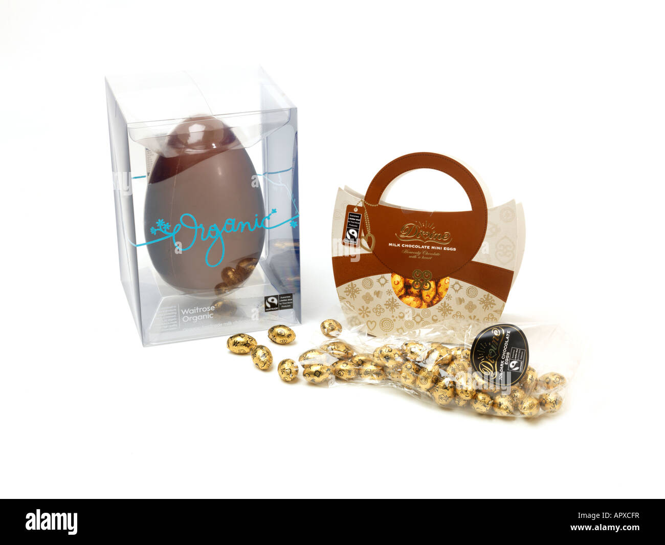 Fairtrade Easter Eggs Stock Photo - Alamy