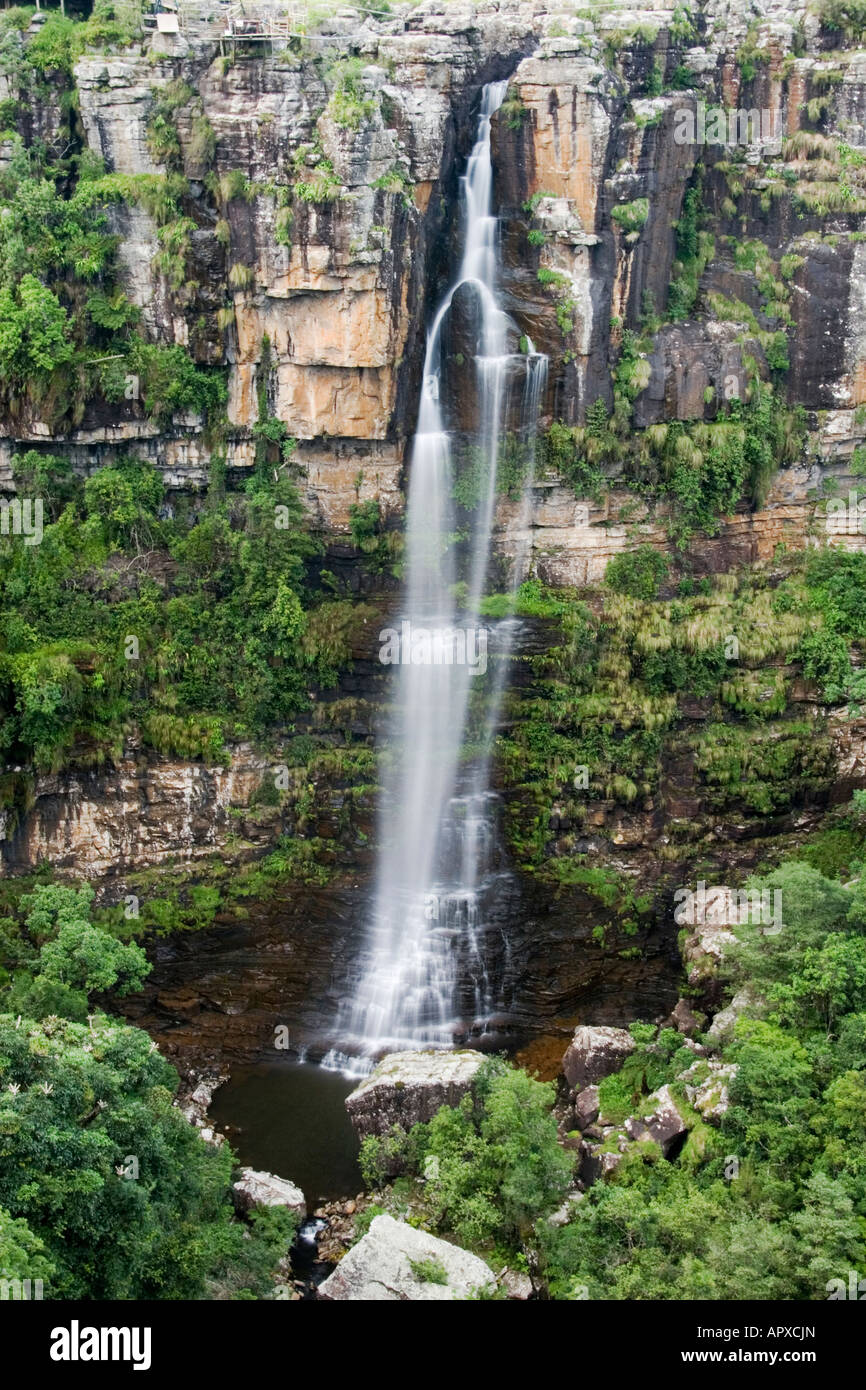 The waterfall at the Graskop Gorge Graskop Mpumalanga Stock Photo - Alamy