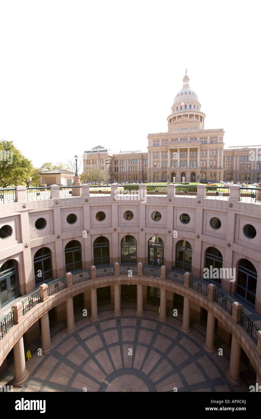 Austin, Texas; Texas State Capitol rotunda Stock Photo - Alamy