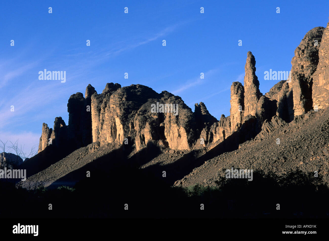 Tassili n'Ajjer mountains Stock Photo - Alamy