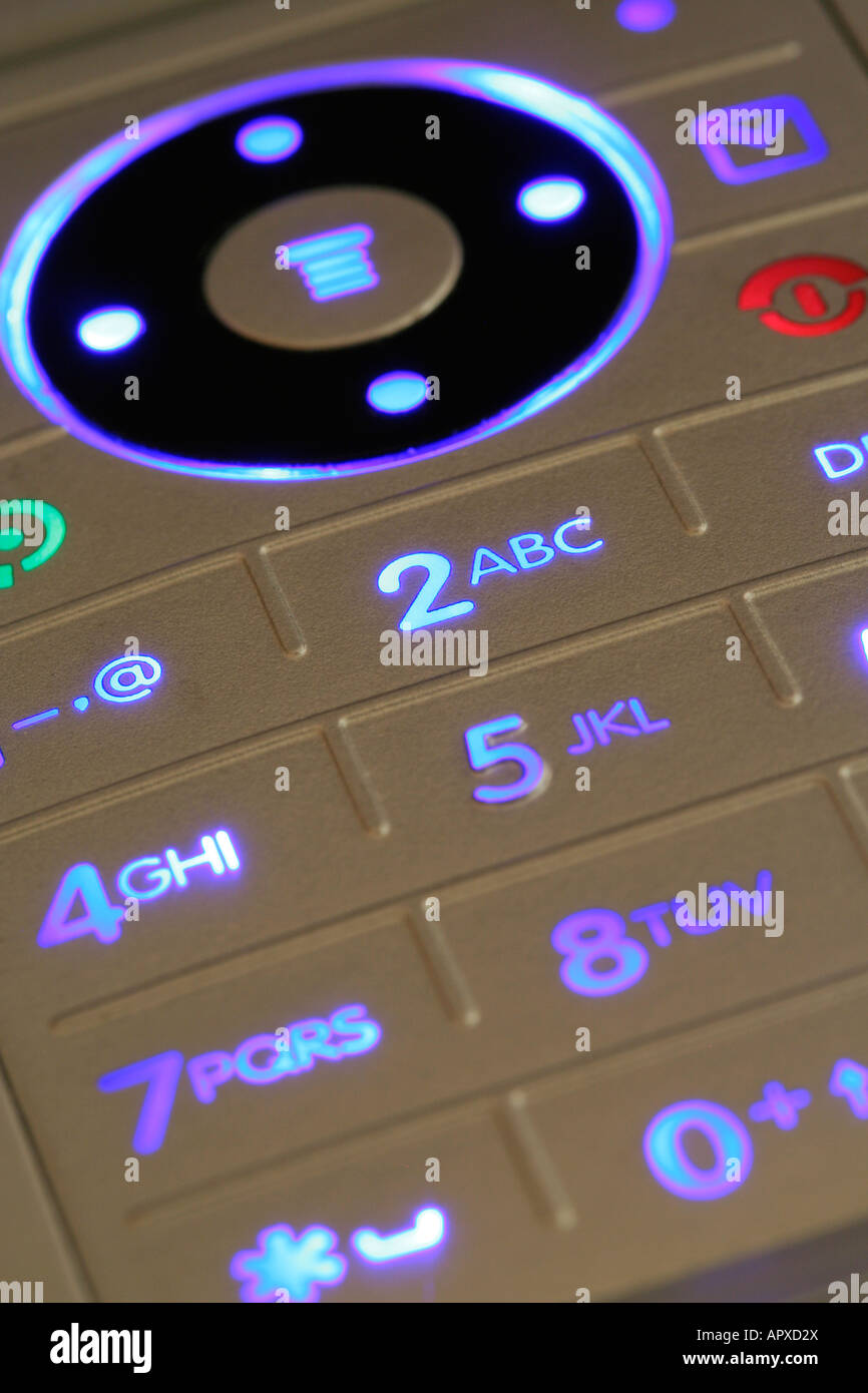 Mobile blue light hi-res stock photography and images - Alamy