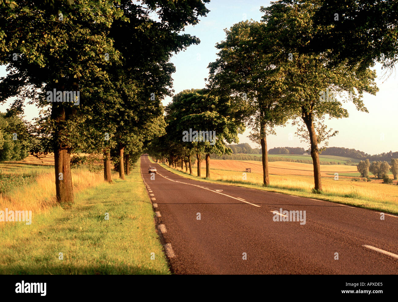 Driving road france hi-res stock photography and images - Alamy