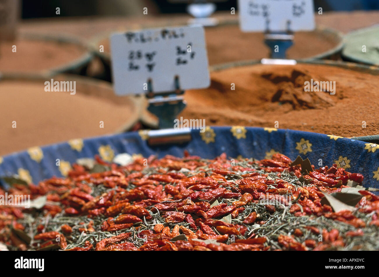 Spices, Provence France Stock Photo - Alamy