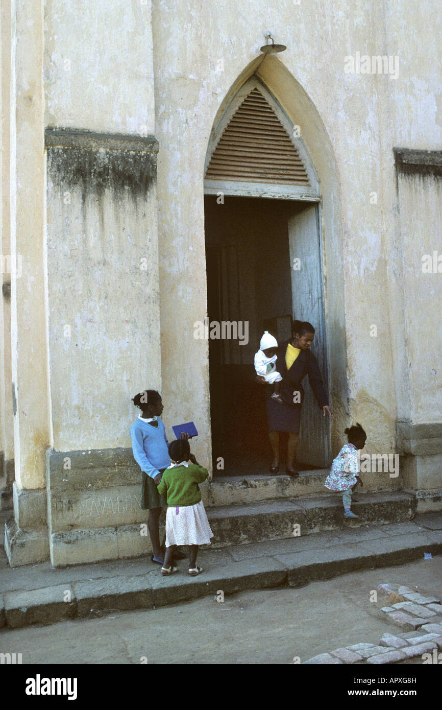 People exiting catholic church hi-res stock photography and images - Alamy