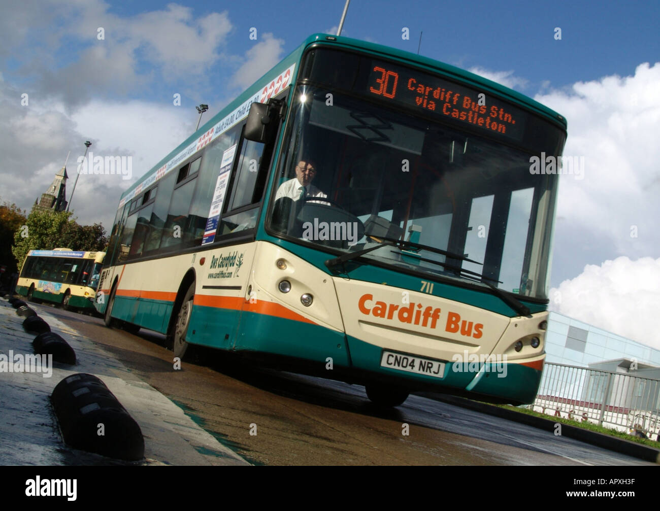 Buses In Cardiff High Resolution Stock Photography and Images - Alamy