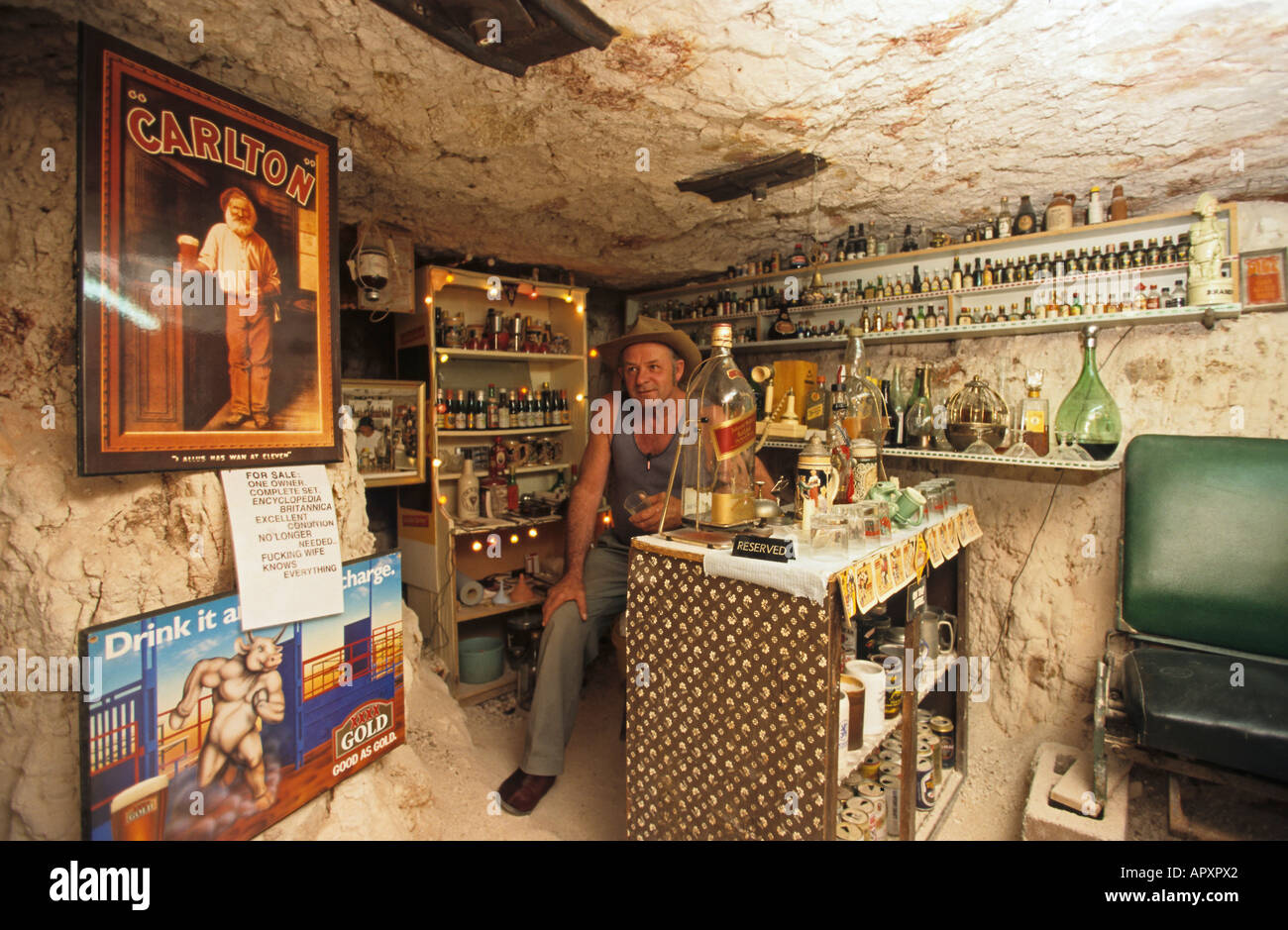 Ken Fisher's Bush Moozeum Lightning Ridge, Australien, NSW, Underground ...