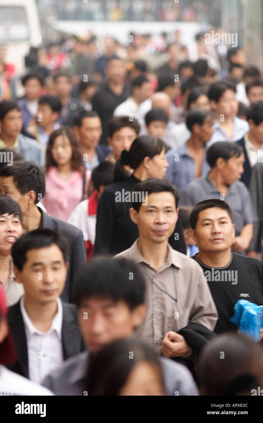 Crowds Beijing China Stock Photo - Alamy