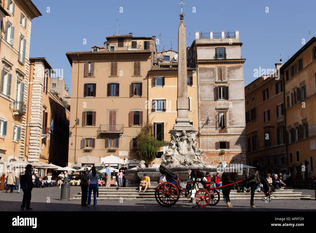 Piazza della Rotunda Rome Italy Stock Photo - Alamy