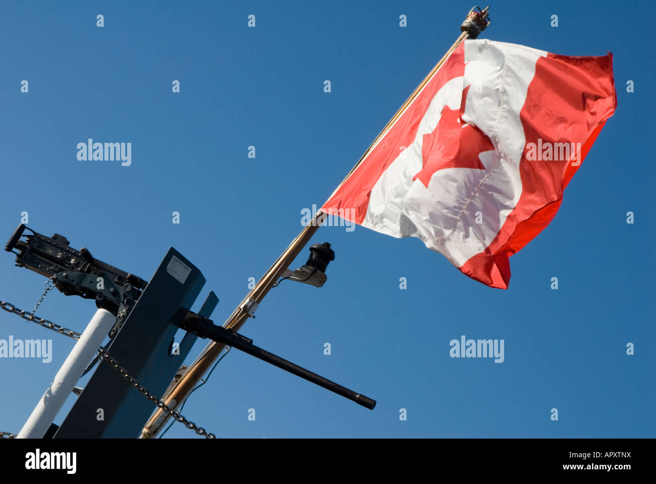 Flag gun hi-res stock photography and images - Alamy