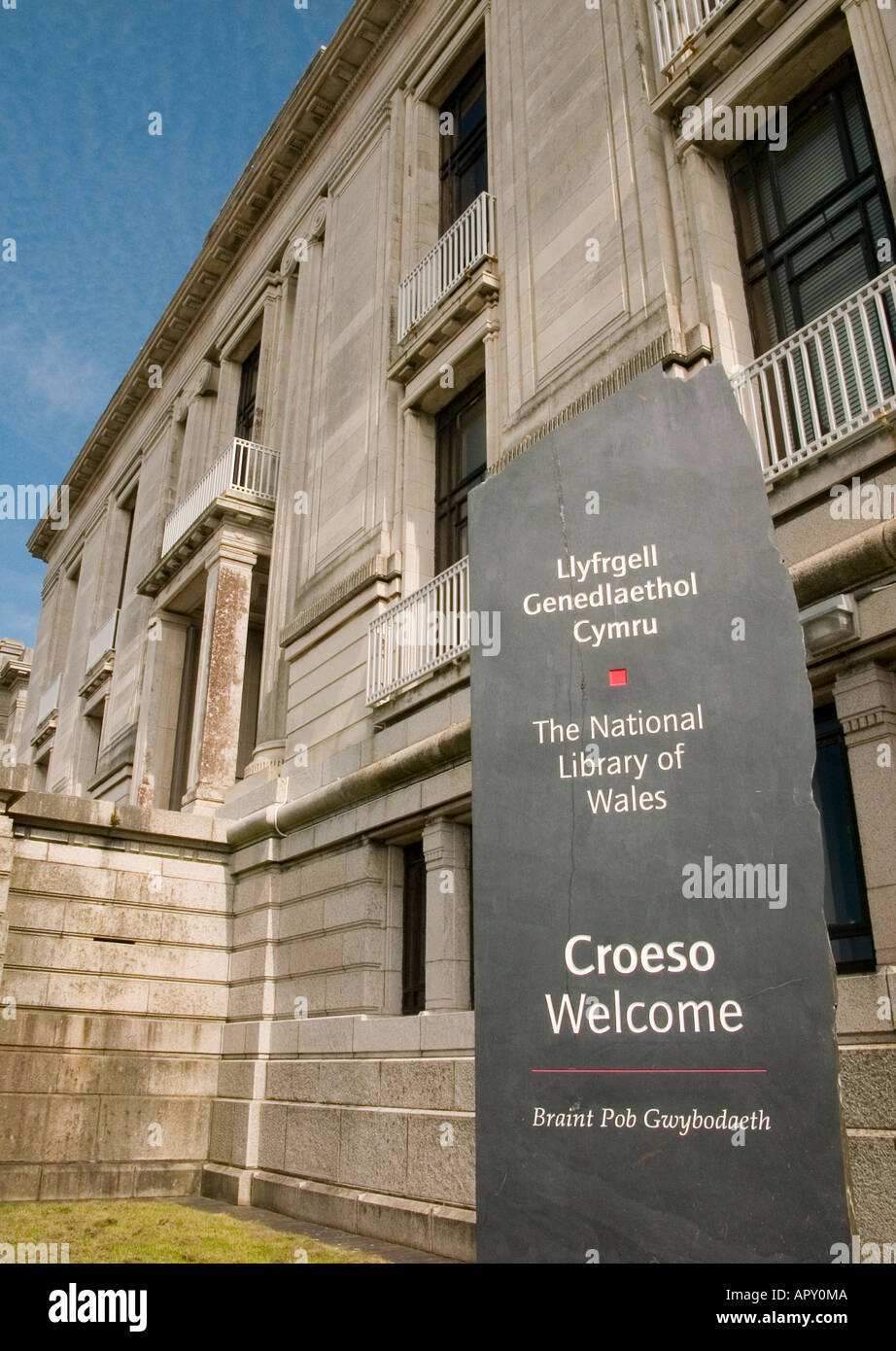 Welsh national library hi-res stock photography and images - Alamy