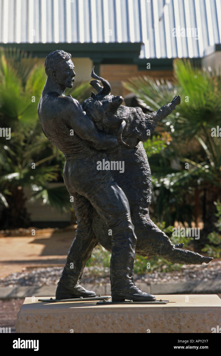 Jackie Howe Statue, Matilda Highway, Australien, Queensland, Maltilda ...