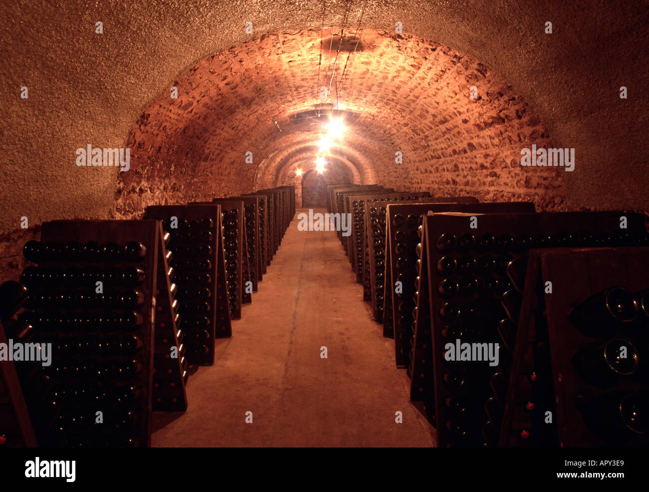 Cave, Champagne, France Stock Photo - Alamy