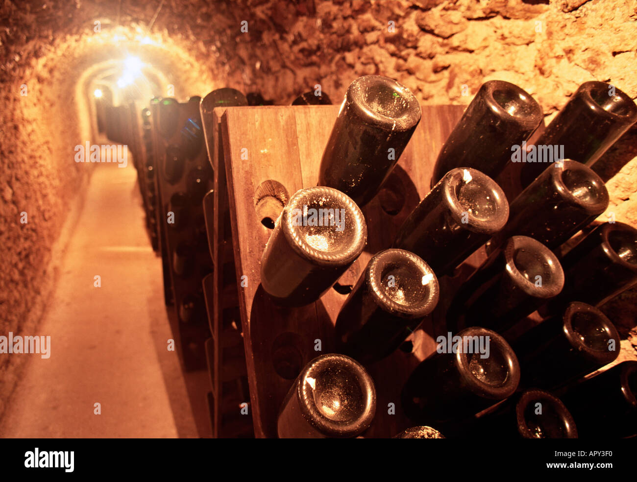 Cave, Champagne, France Stock Photo - Alamy