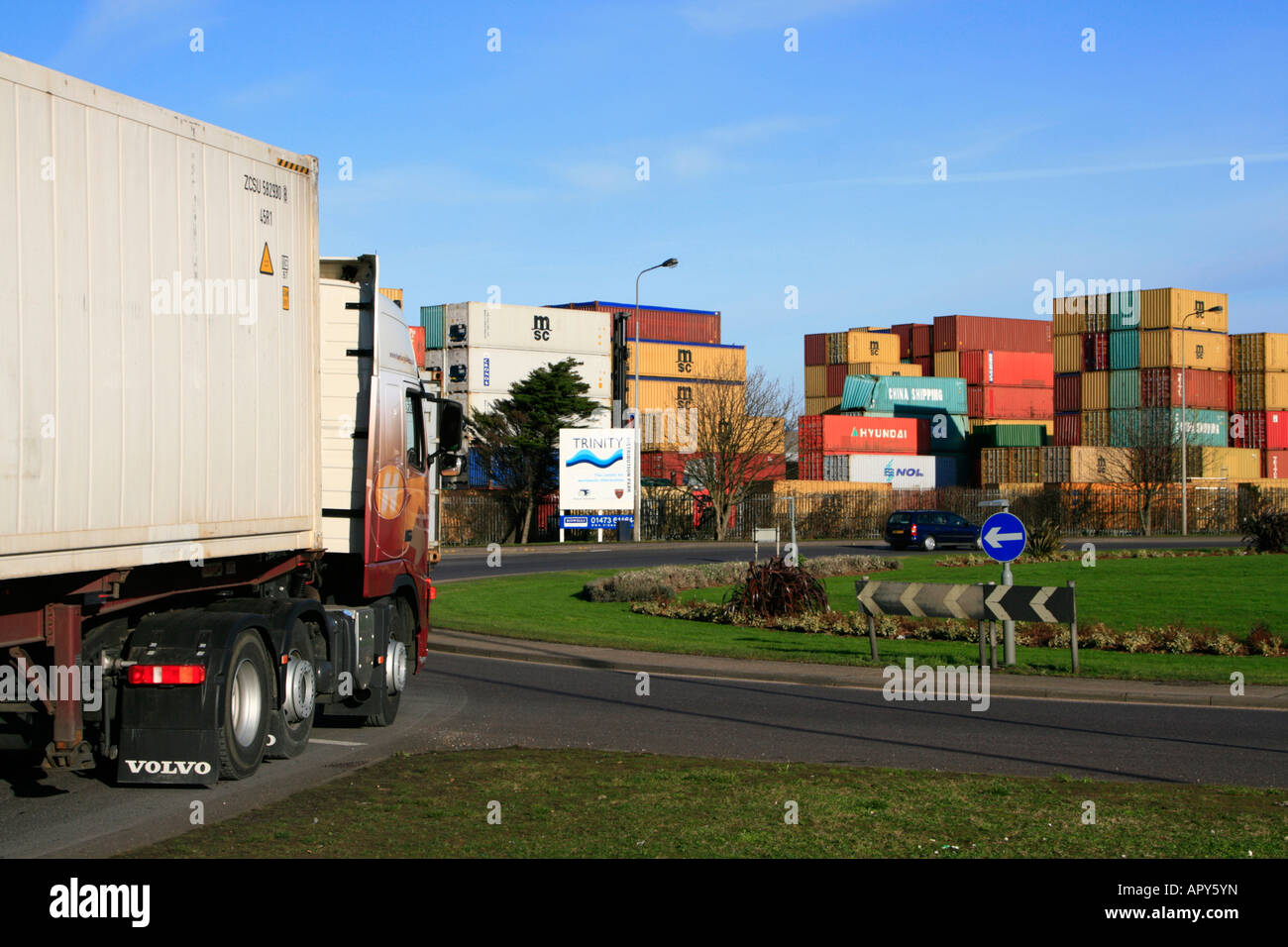 Felixstowe is a North Sea seaport in Suffolk, England. It has the ...