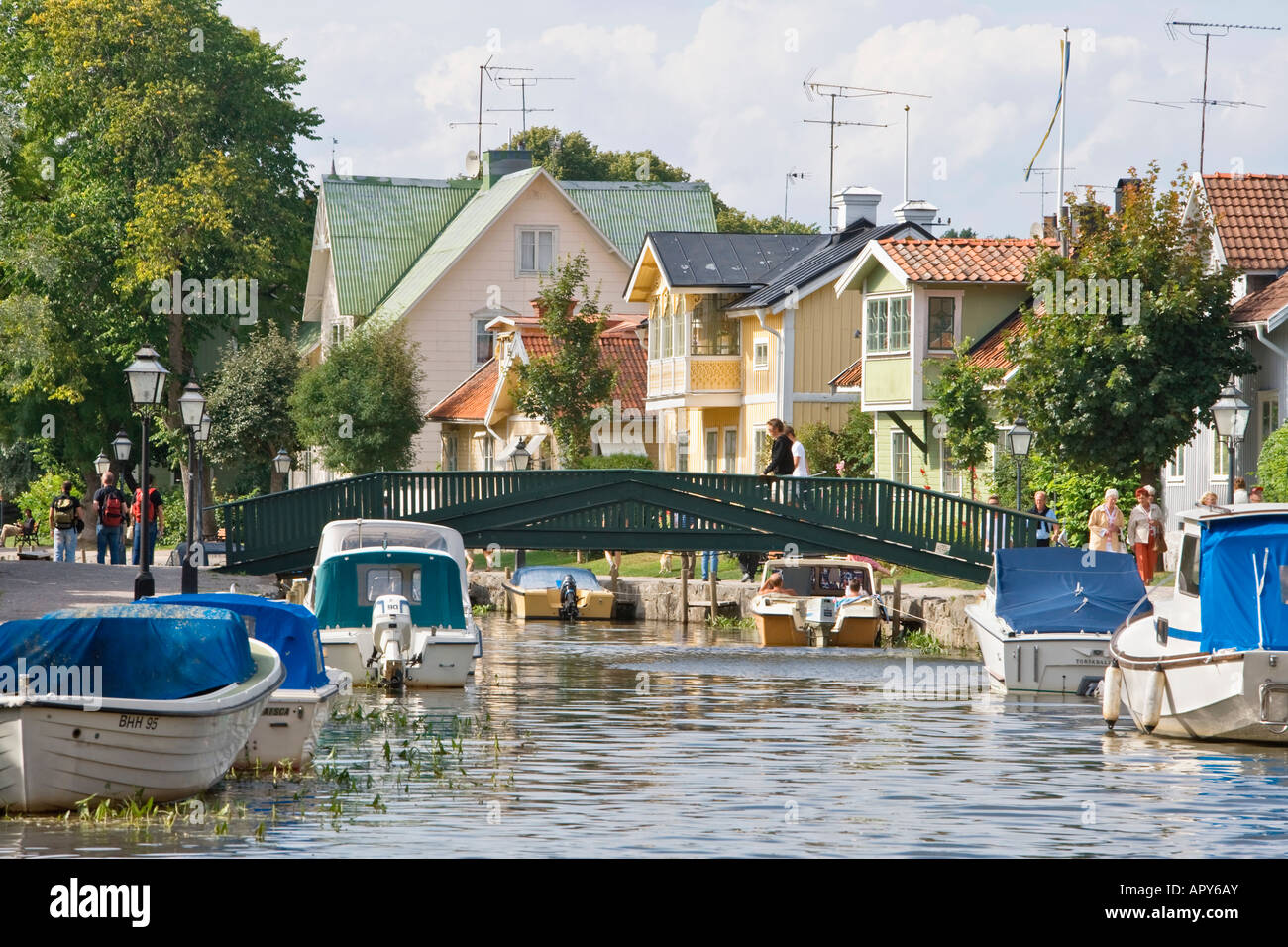 SWEDEN SODERMANLAND TROSA Stock Photo - Alamy