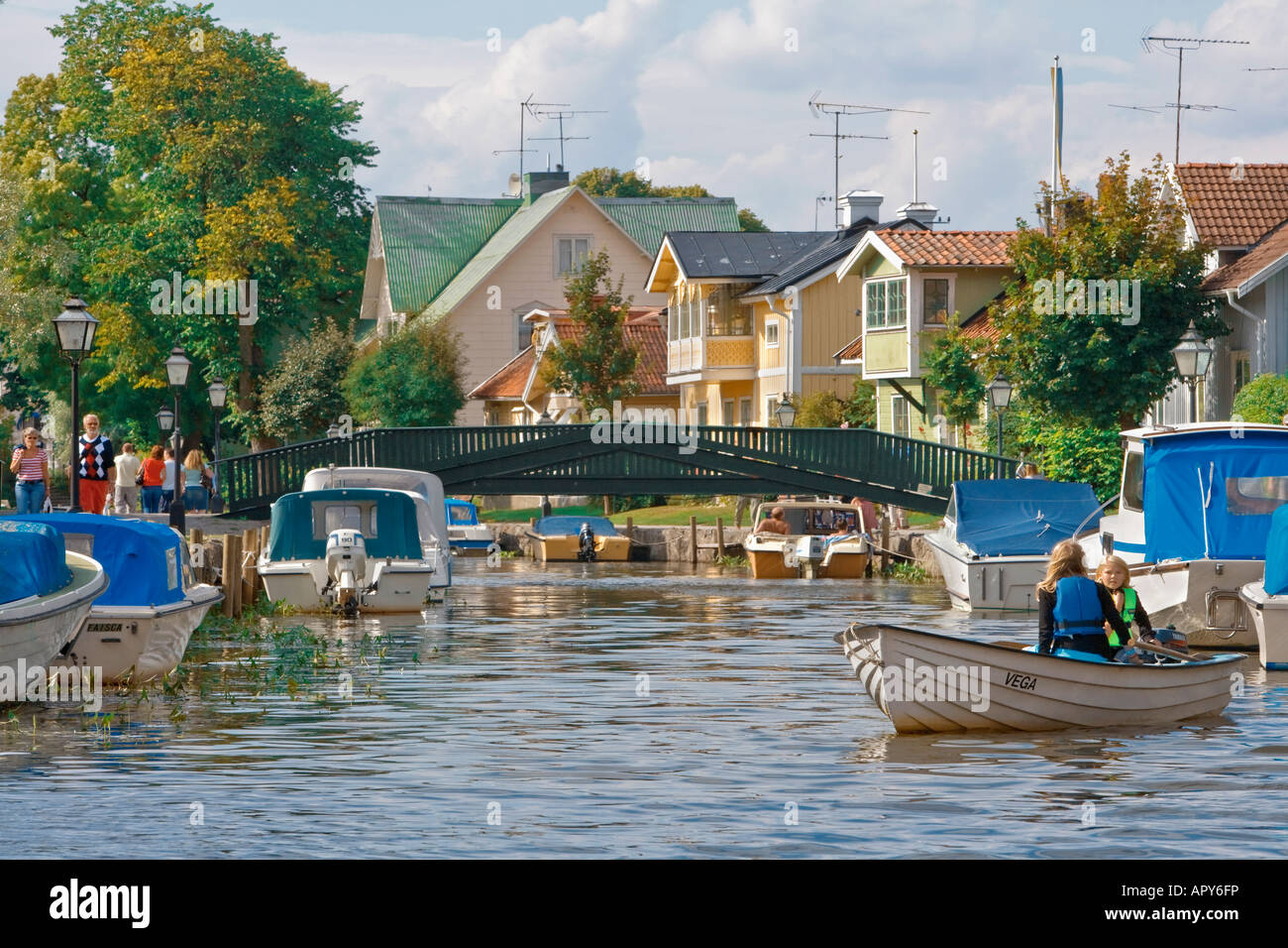 SWEDEN SODERMANLAND TROSA Stock Photo - Alamy