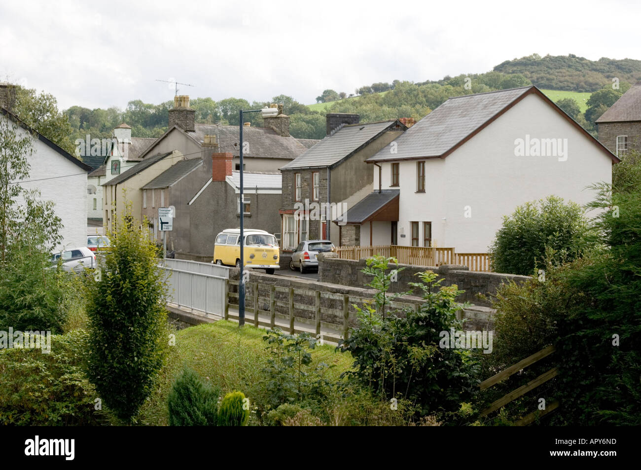Village of llanilar hi-res stock photography and images - Alamy