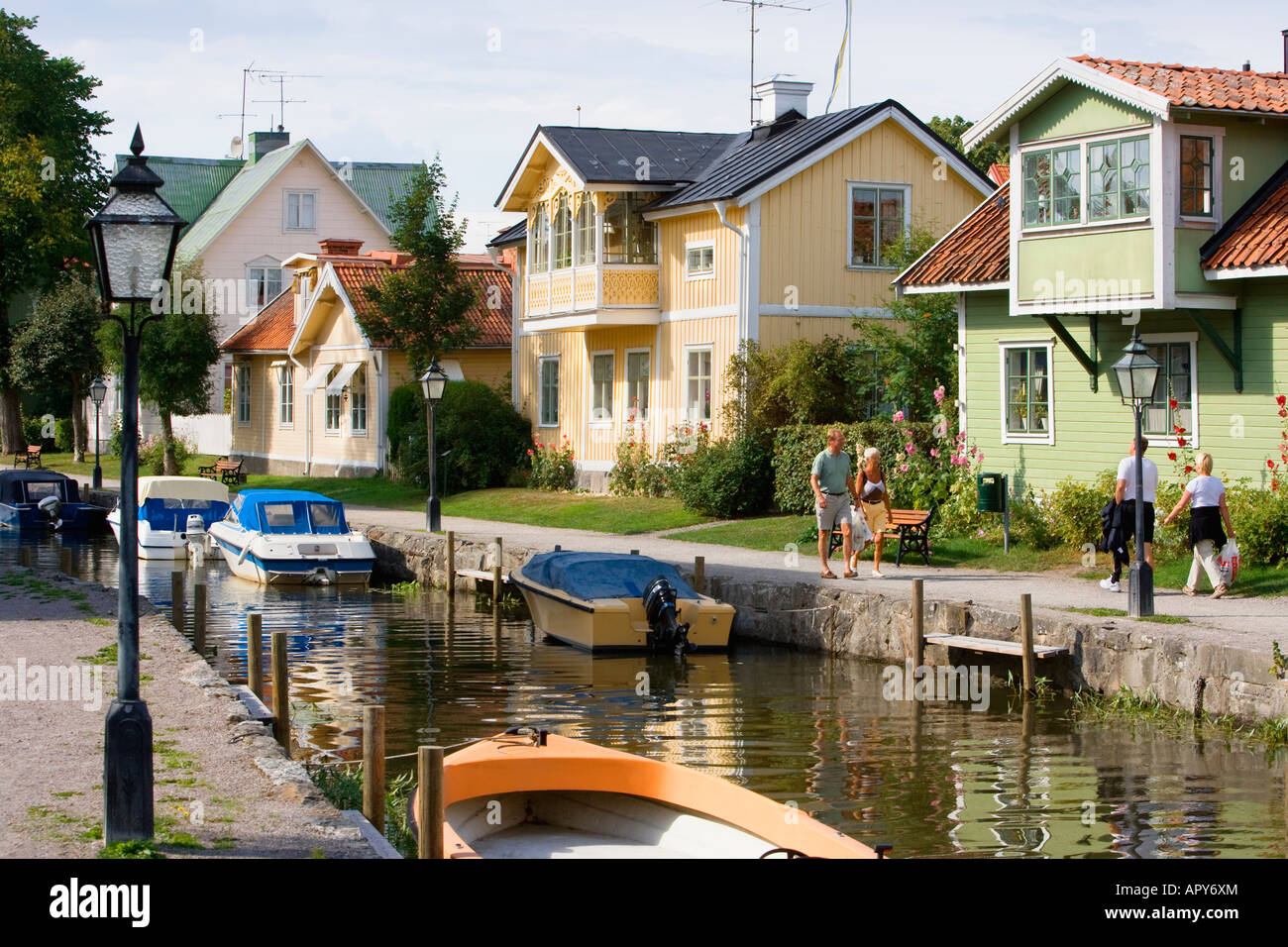 SWEDEN SODERMANLAND TROSA Stock Photo - Alamy