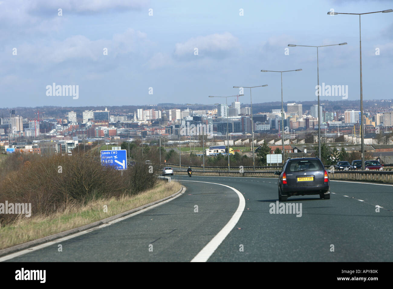 M621 motorway hi-res stock photography and images - Alamy