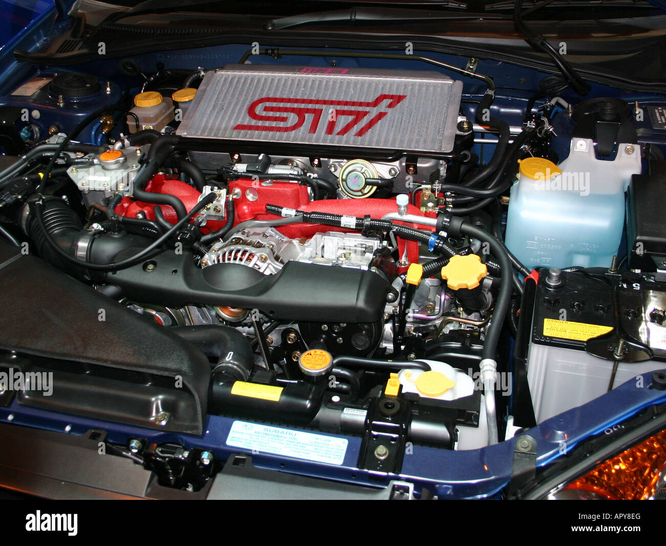 Subaru impreza engine hi-res stock photography and images - Alamy