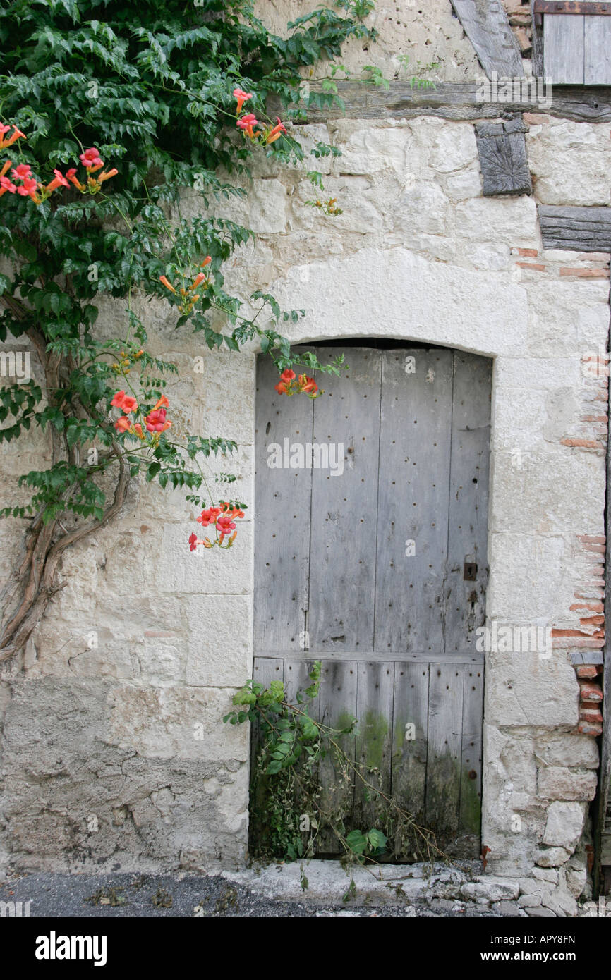 Door in a wall Stock Photo - Alamy