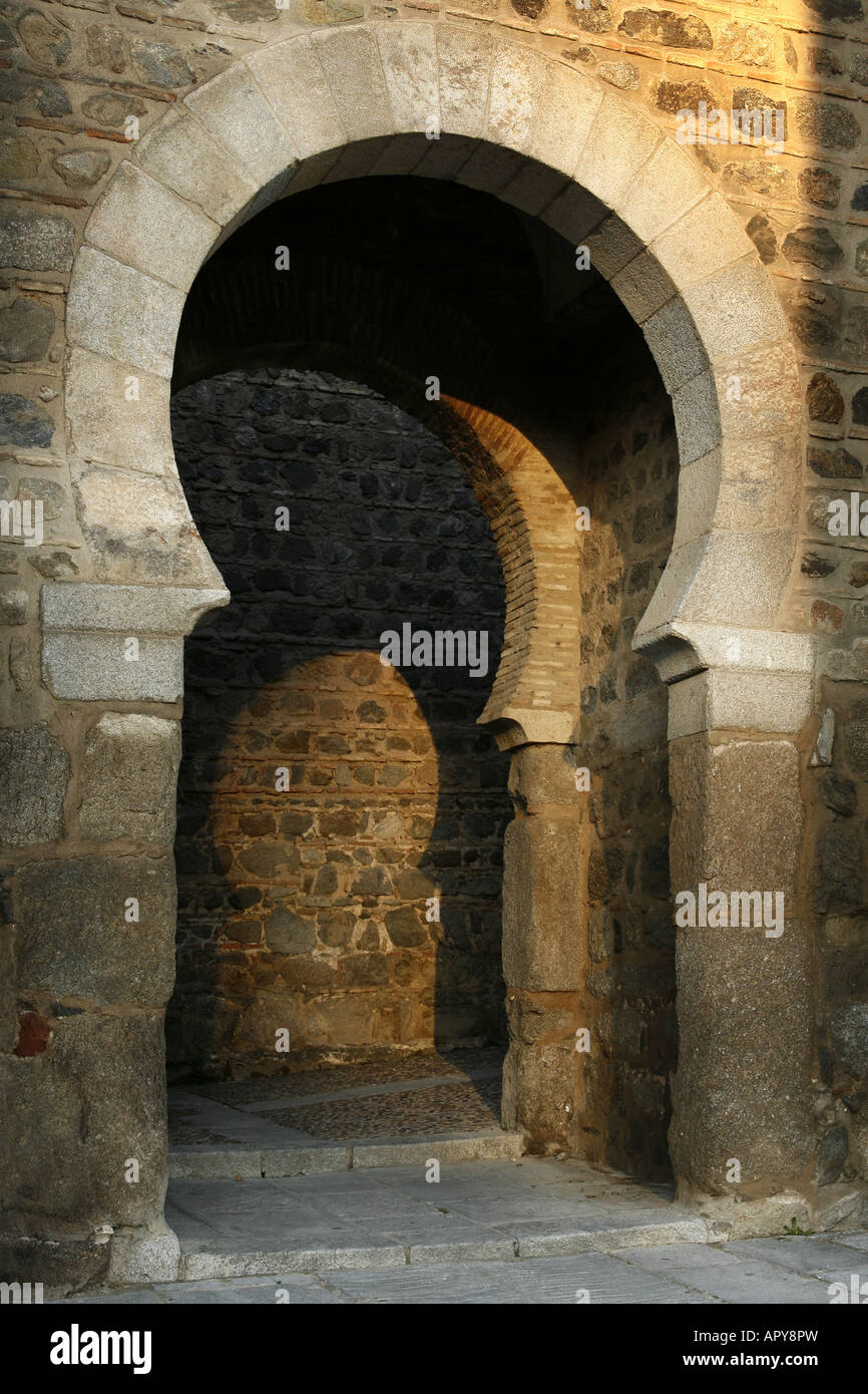Moorish Arches, Toledo, Spain Stock Photo - Alamy