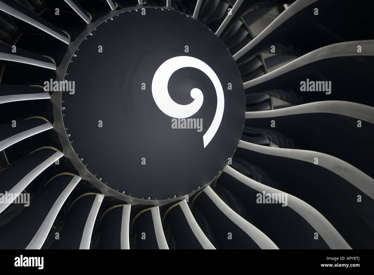 Airbus A380 engine Stock Photo - Alamy