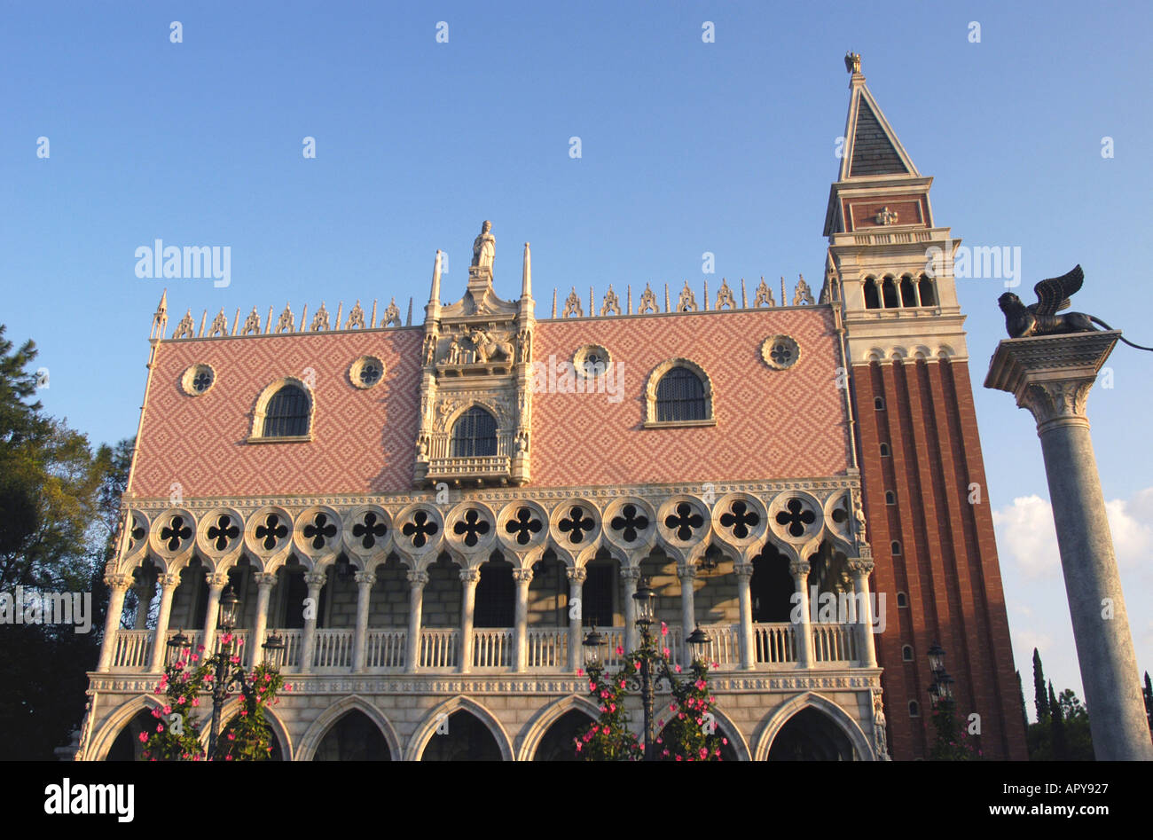 Orlando FL EPCOT Walt Disney World Italy Pavilion Stock Photo - Alamy