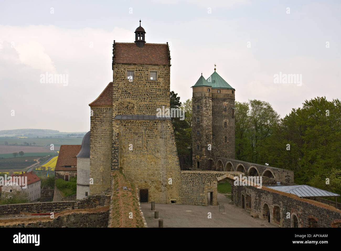 Stolpen Castle, Stolpen, Saxony, Germany Stock Photo - Alamy