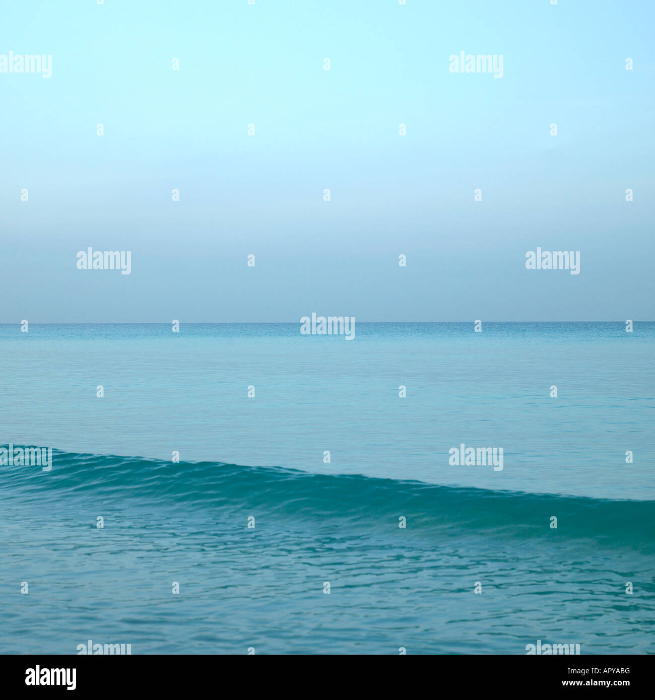 caribbean ocean sea blue green turquoise paradise Stock Photo - Alamy