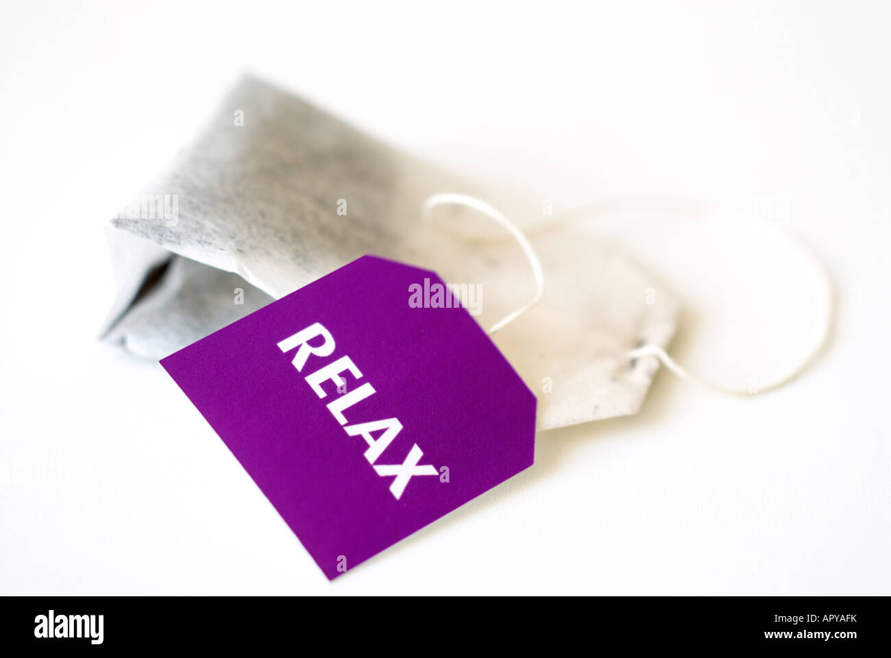 English tea bag Cut Out Stock Images & Pictures - Alamy