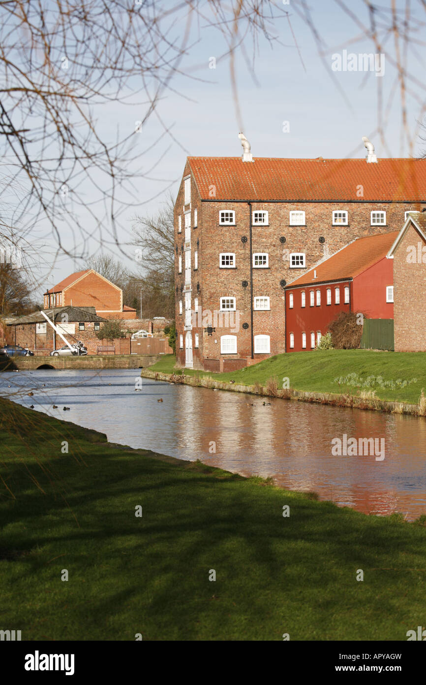 Driffield Canal at Driffield, Yorkshire Stock Photo - Alamy