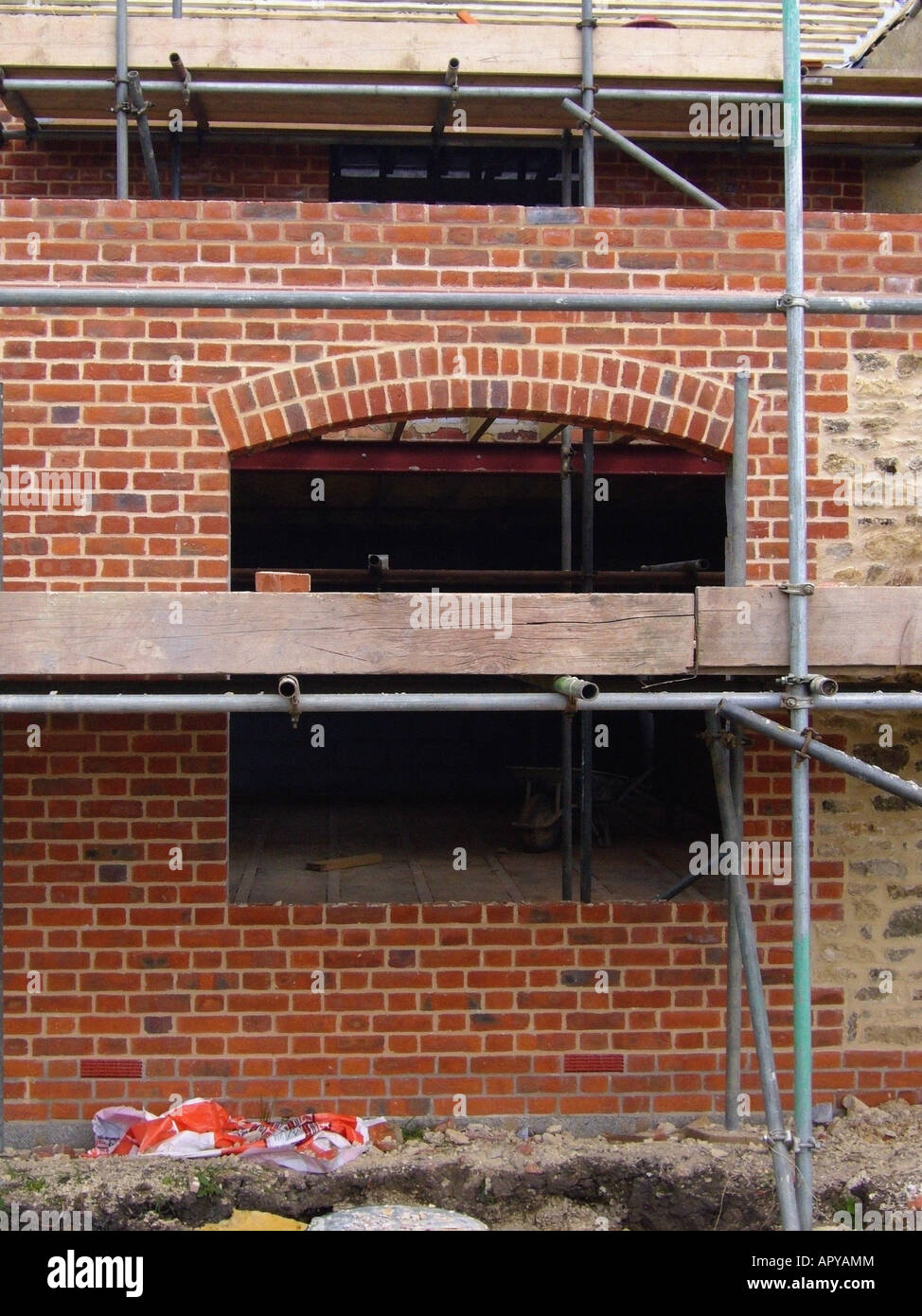 Flemish bond brickwork hi-res stock photography and images - Alamy