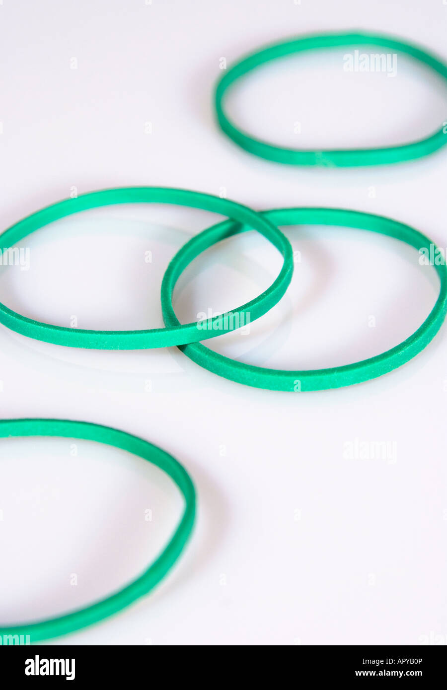 rubber elastic bands Stock Photo - Alamy