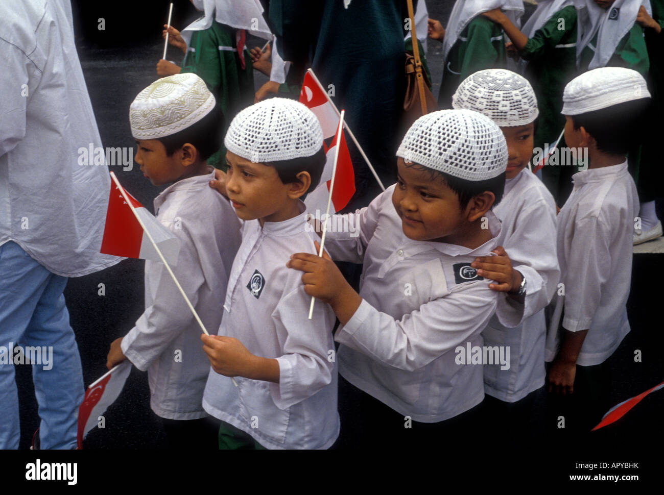 Malay ethnicity, boys, students, schoolchildren, madrasa school ...