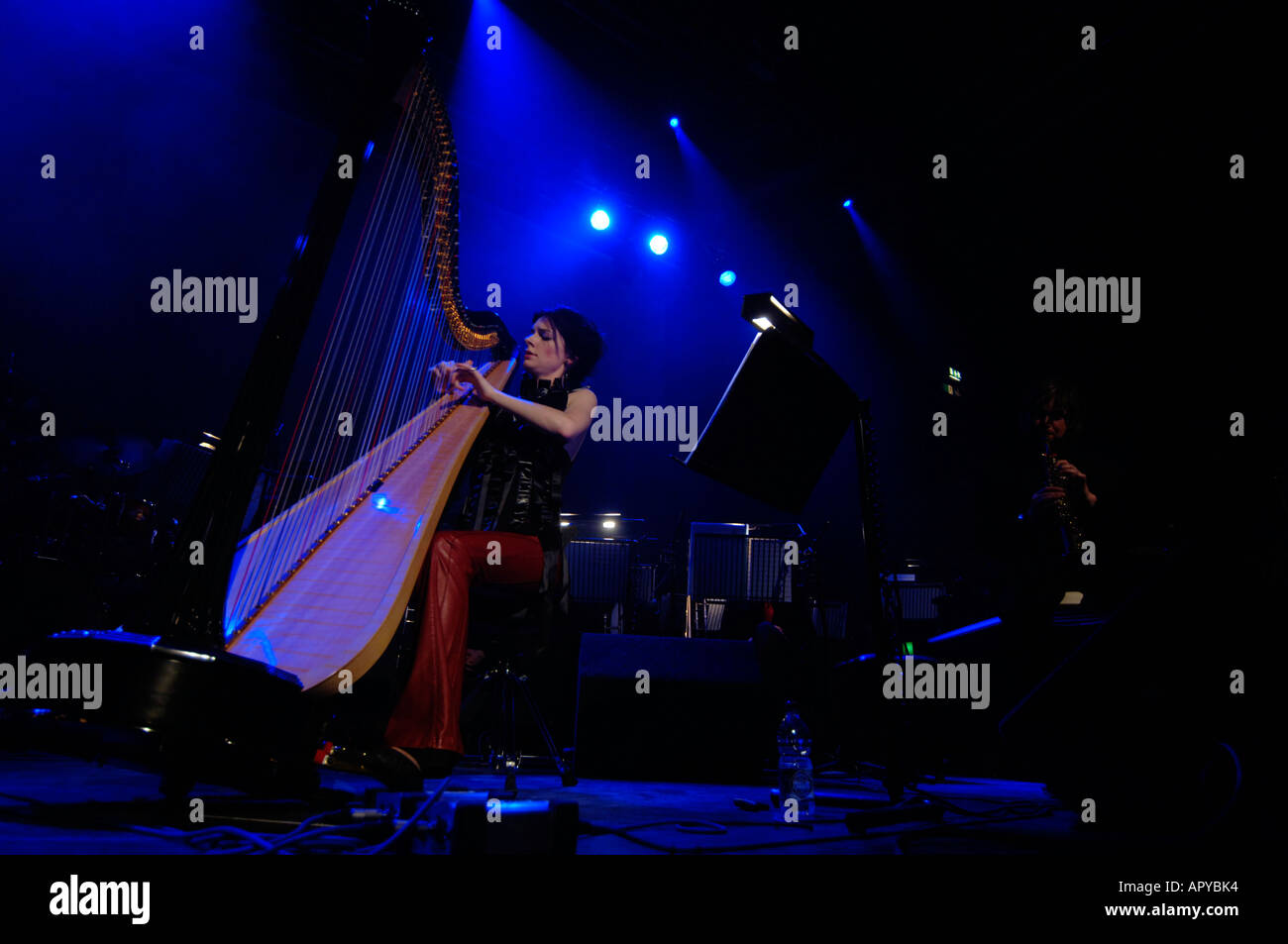 Catrin finch harpist hi-res stock photography and images - Alamy