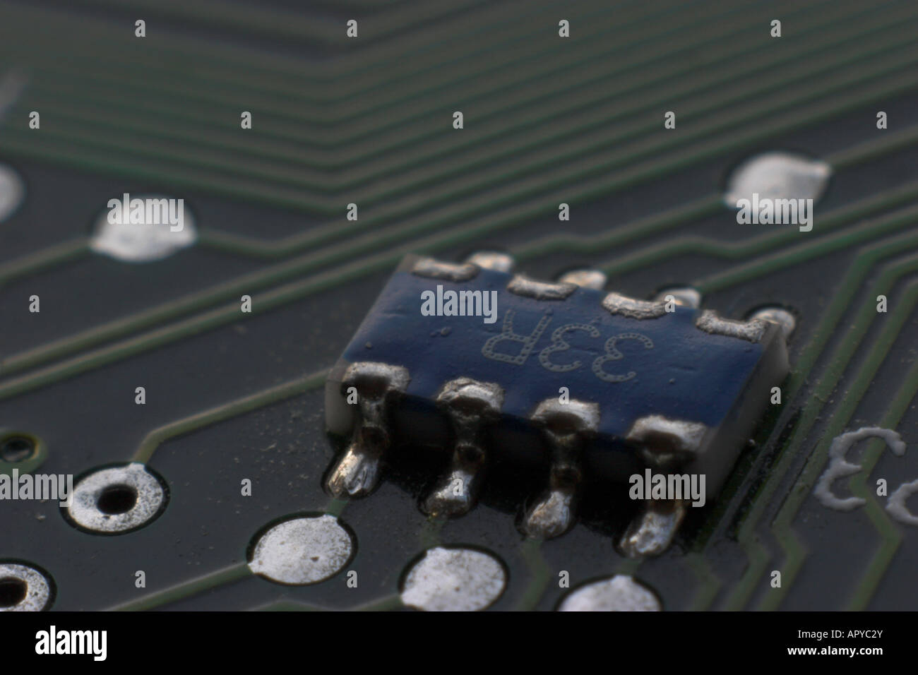 Microchip microchips micro resistors hi-res stock photography and ...