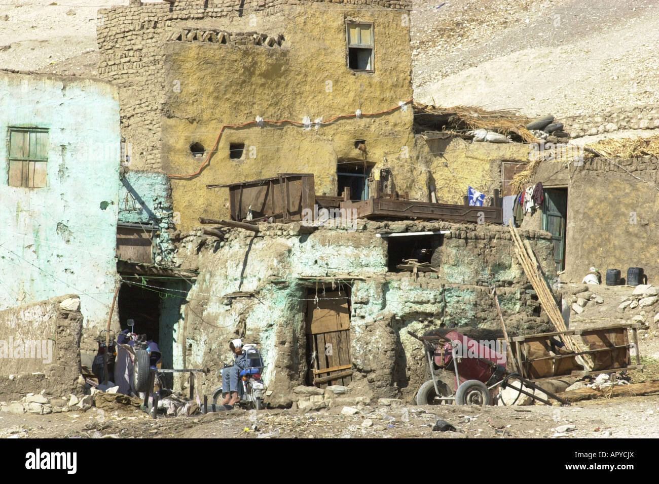 old village in the middle-east Stock Photo - Alamy