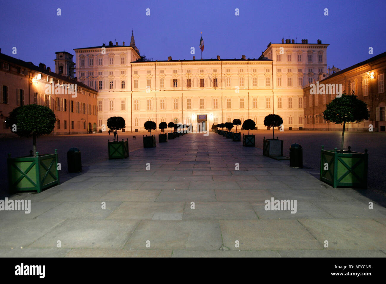 Palazzo Reale, Turin, Piemonte Italy Stock Photo - Alamy