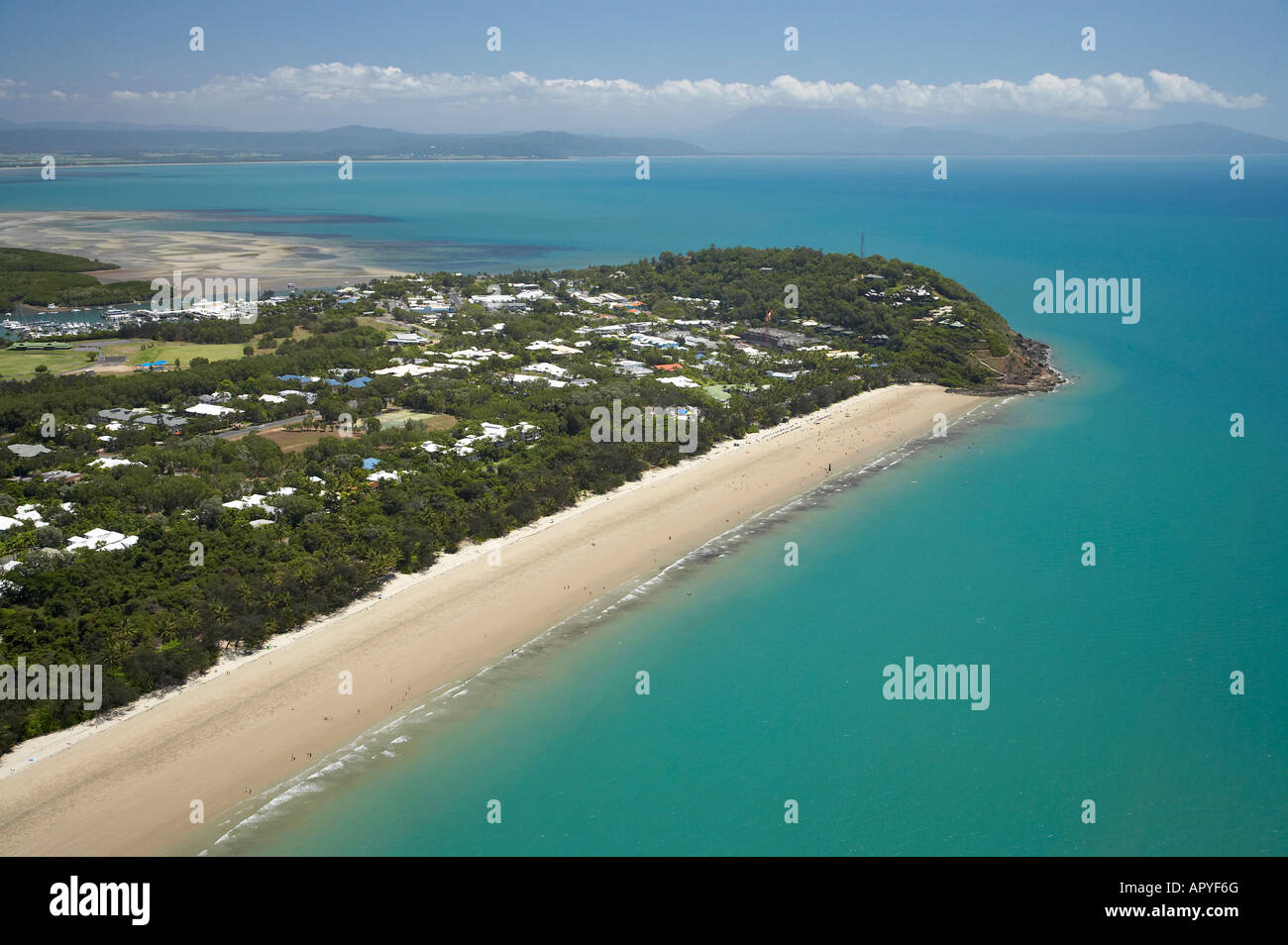 Four Mile Beach Port Douglas near Cairns North Queensland Australia ...
