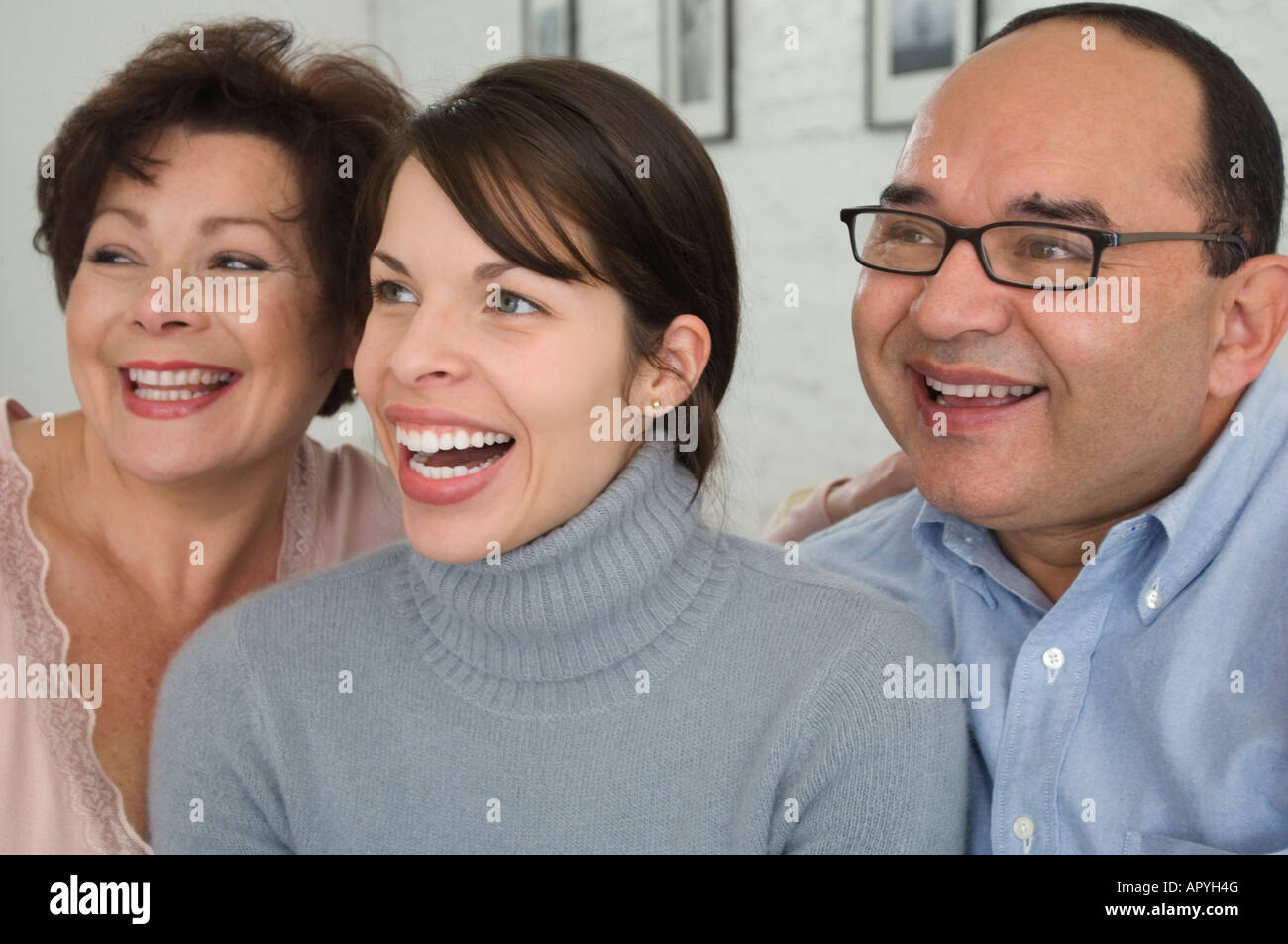 Hispanic parents and daughter hi-res stock photography and images - Alamy