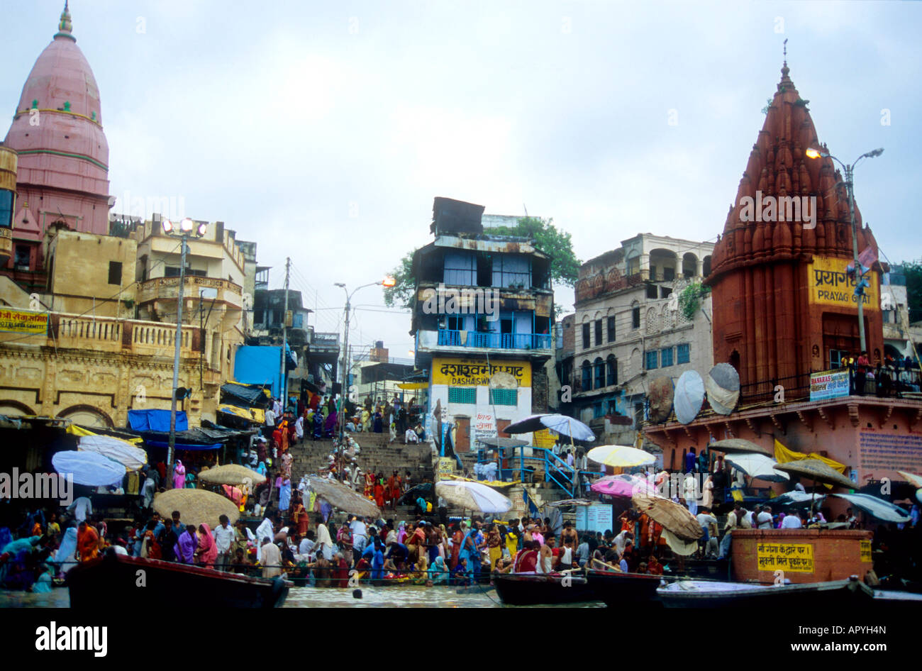 Prayag ghat kashi varanasi High Resolution Stock Photography and Images ...