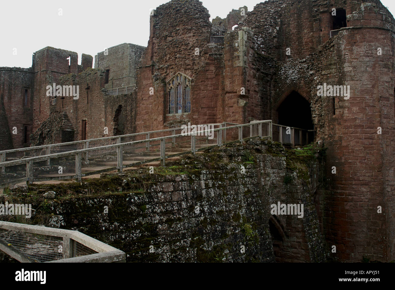 Goodrich Castle Welsh Marches Ross-on-Wye Herefordshire England United ...