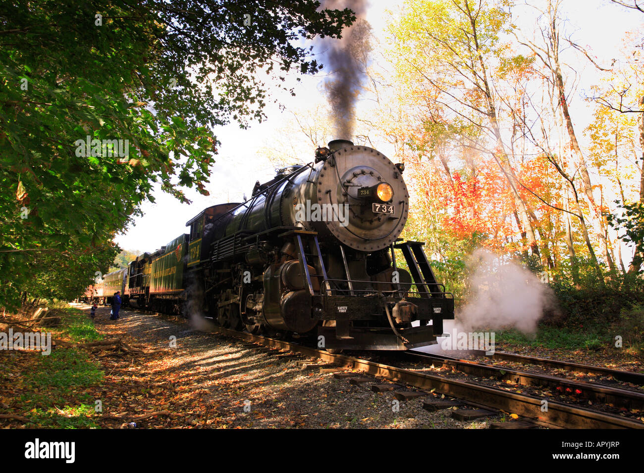 Steam locomotive america hi-res stock photography and images - Alamy