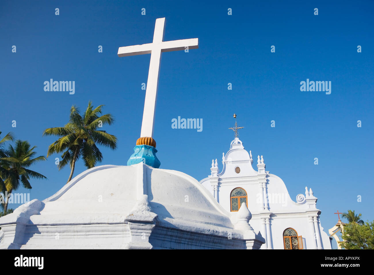INDIA KERALA COCHIN HOLY CROSS CHURCH Stock Photo - Alamy