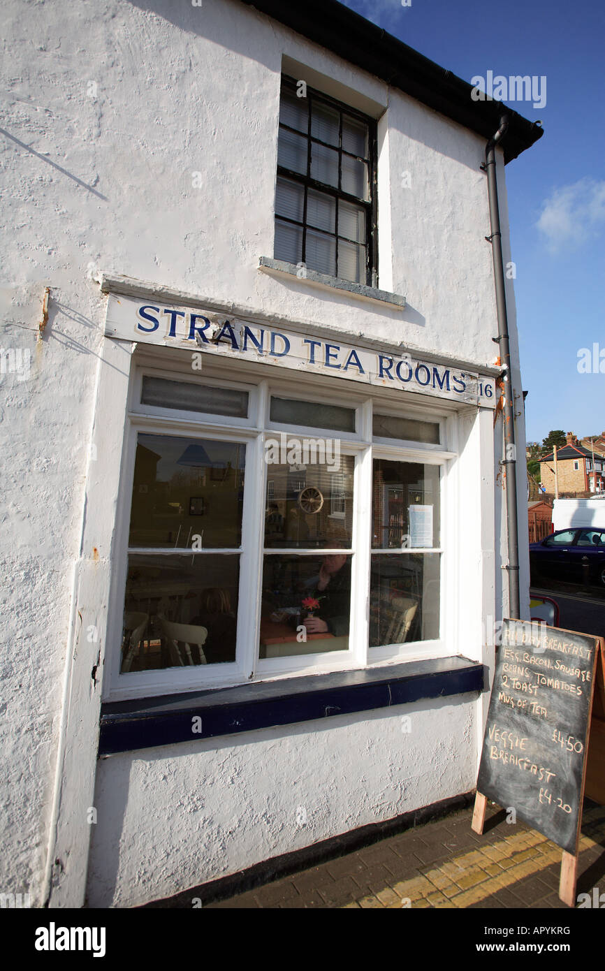 united kingdom essex old leigh on sea the strand tea rooms Stock Photo ...