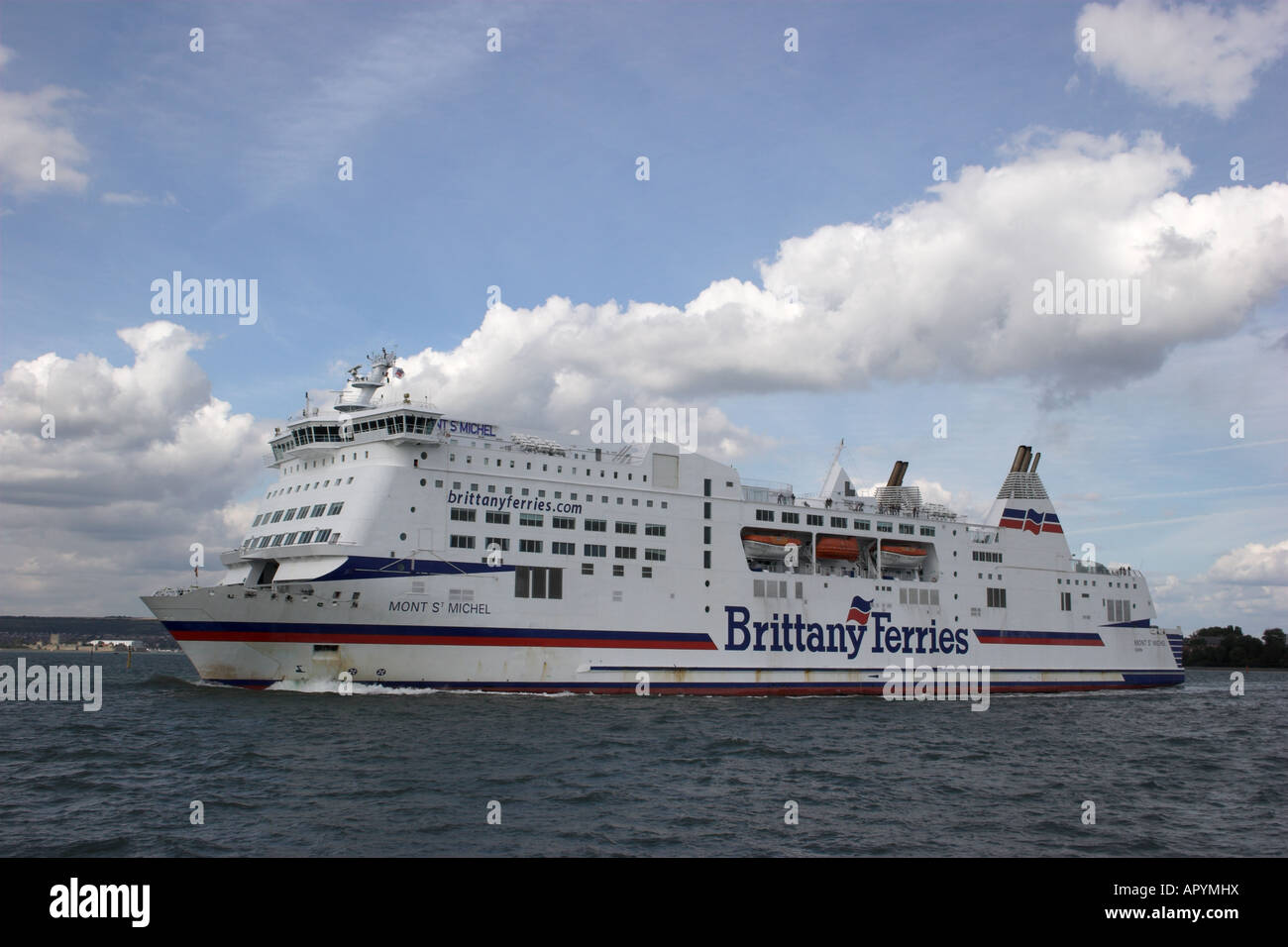 Brittany Ferries is a French ferry company that runs ships between ...