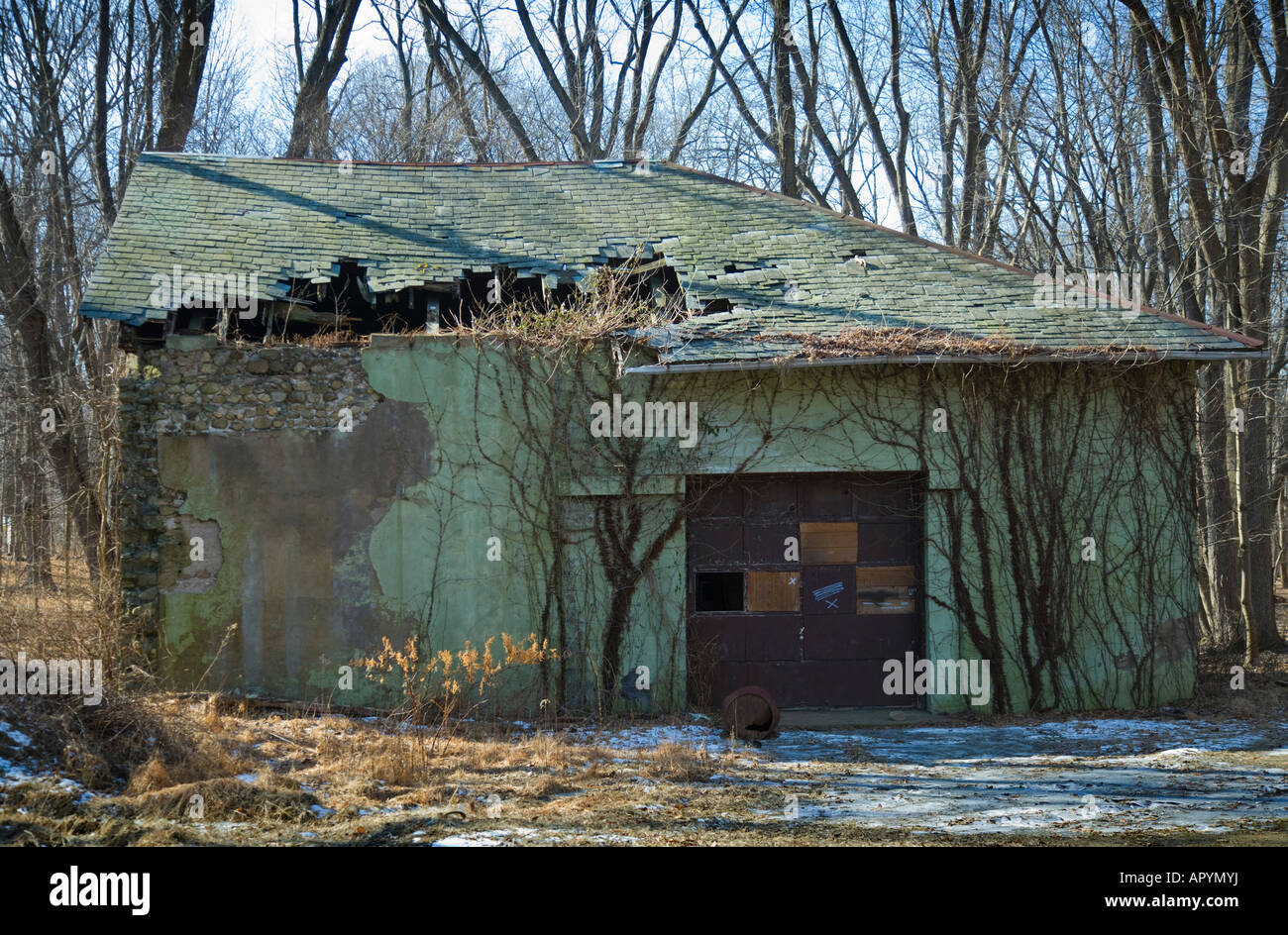 Old building in a rural area Stock Photo - Alamy