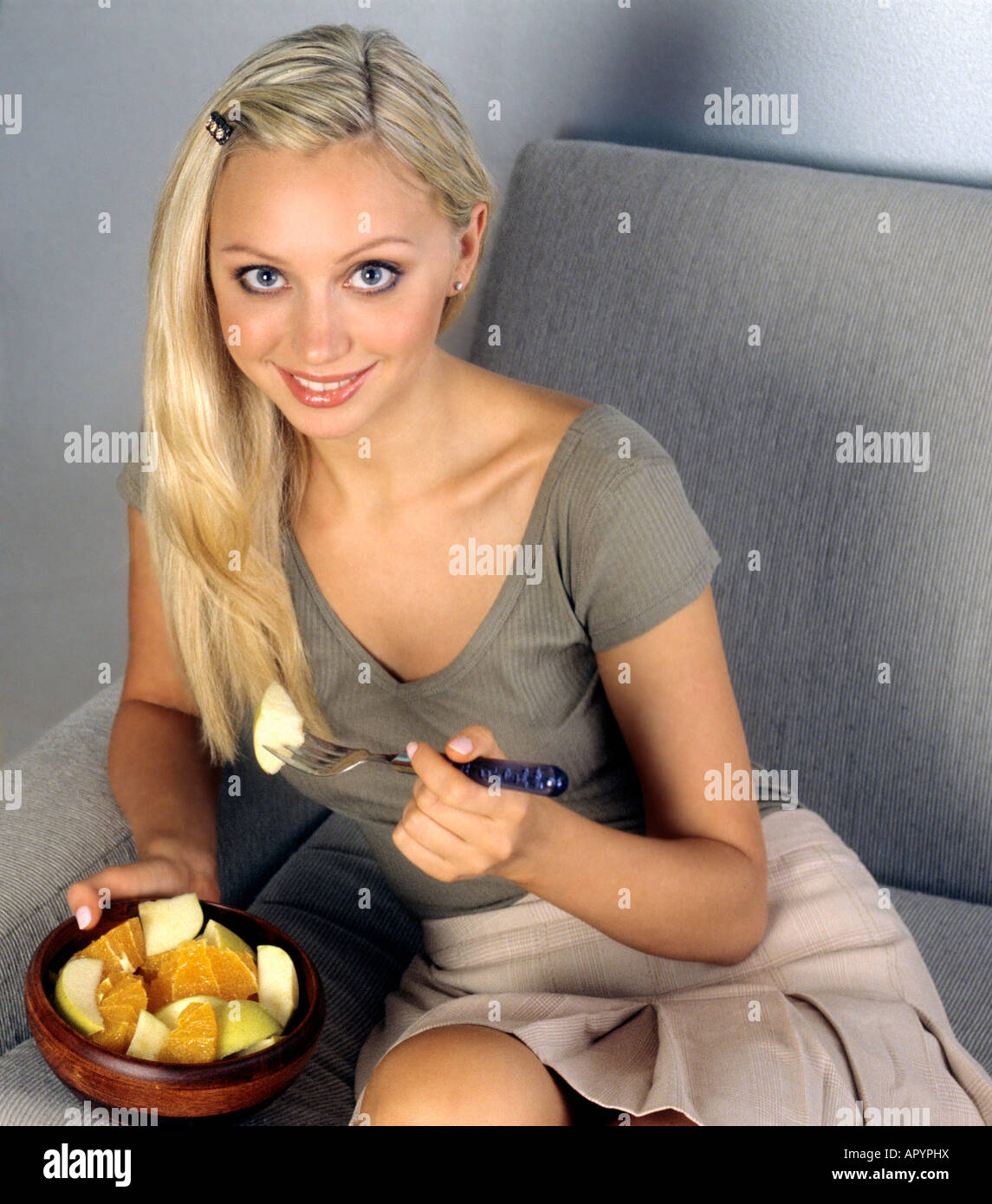 Eat fruit hi-res stock photography and images - Alamy